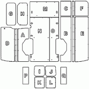 Ford Transit LWB Van Ply Lining Kit 2000 - 2014 – Ply Lining Van Shop ...